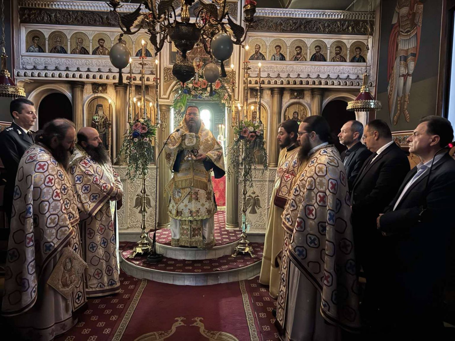 ΣΤΗΝ ΙΕΡΑ ΠΑΝΗΓΥΡΗ ΤΗΣ ΜΟΝΗΣ ΑΓΙΟΥ ΝΕΚΤΑΡΙΟΥ ΣΠΑΝΟΥ Ο ΔΗΜΑΡΧΟΣ ΚΙΛΚΙΣ ...